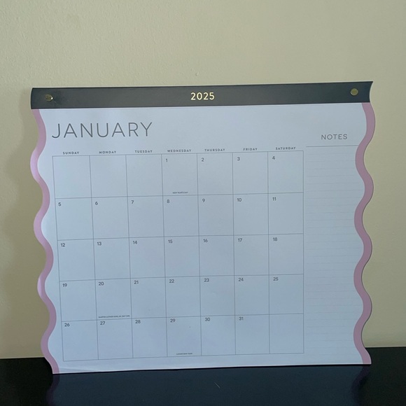 Eccolo | Office | New Eccolo 225 Monthly Large Calendar Blotter Pastel ...